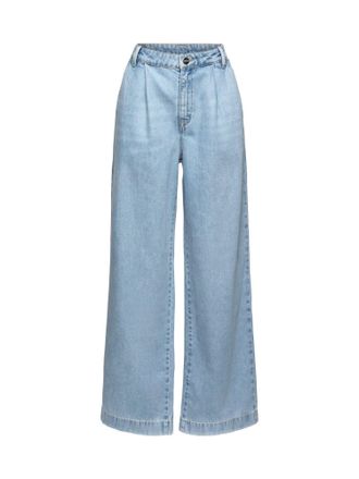 Esprit Collection Damen Jeans 042eo1b333, Blue Light Washed, 34