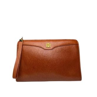 Givenchy Pre-owned Cuir pochettes-minaudieres - Femme - Pre-owned - Orange - Taille: ONE Size