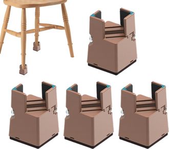 Generic Tischbeinerh&ouml;hungen - Betthebebl&ouml;cke, M&ouml;belerh&ouml;hungspolster, Schreibtischbeinerh&ouml;hungsset, Stuhlh&ouml;henvergr&ouml;&szlig;erung, Couchm&ouml;belhebesatz, solides, stabil