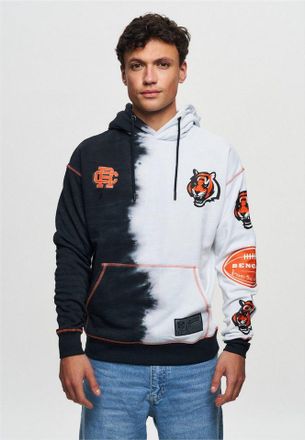 Recovered Clothing Kapuzensweatshirt NFL Bengals Ink Dye Effect On im zeitlosen Design