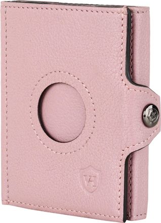 Von Heesen Airtag Slim Wallet mit RFID-Schutz - Airtag Portmonee Herren klein aus echtem Leder - Mini Geldb&ouml;rse - Kreditkartenetui Kartenetui - Portemonnaie Geld
