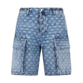 Dsquared2 Shorts en jean - Homme - Shorts - Bleu - Taille: XS