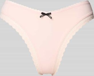 HUGO BOSS String mit Spitzenbesatz Modell UNIQUE