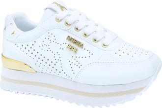 Patrizia Pepe Mädchen Pj265.27 Sneaker, Weiß, 40 EU