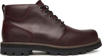 Timberland Schnürschuhe Timberland Britton Road Waterproof Chukka TB0A69TWEIW1 Dunkelrot