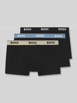 HUGO BOSS Trunks aus Baumwoll-Mix im 3er-Pack