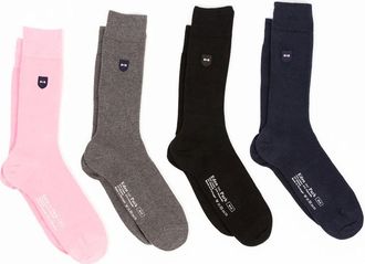 Eden Park Coffret De Quatre Paires De Chaussettes Unies