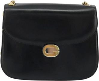 Gucci Sac bandouli&egrave;re vintage Pre-owned - Femme - Pre-owned - Noir - Taille: ONE Size