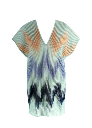 Missoni Lurex Sleeveless Striped Metallic Top Size M