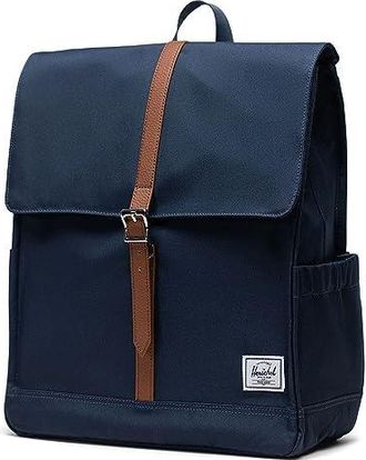 Herschel City Backpack, Polyester Mixte, Bleu, Taille Unique