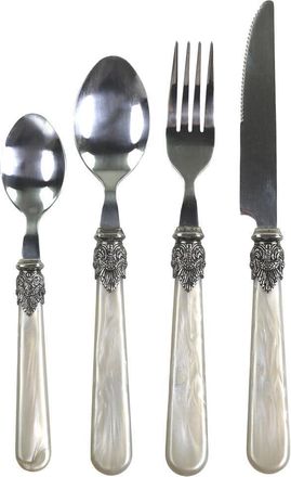 Chic Antique 16-teiliges Besteck Set antik champagne Vintage Shabby Nostalgie Landhaus Brocante Chic Antique