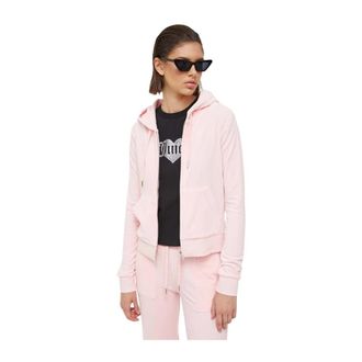 Juicy Couture Zip-throughs - - Sweatshirts & Hoodies - Damen - Rosa - XS