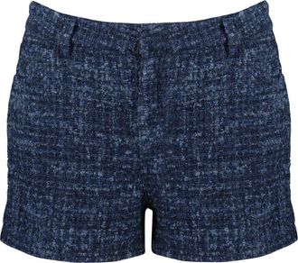 Iro Iro, Femme, Shorts, Bleu, Taille: 42 FR Short Tweed Bleu Bonnia Printemps-&Eacute;t&eacute; 2025