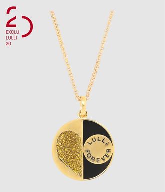 Les F&eacute;licit&eacute;s Collier M&eacute;daille Dor&eacute;, Exclusivit&eacute; 20 ans Lulli