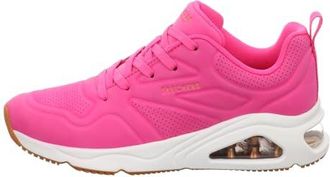 Skechers Femme Tres-Air Uno Ah-Mazing Basket, Hot Pink Durasuede/Textile, 38 EU