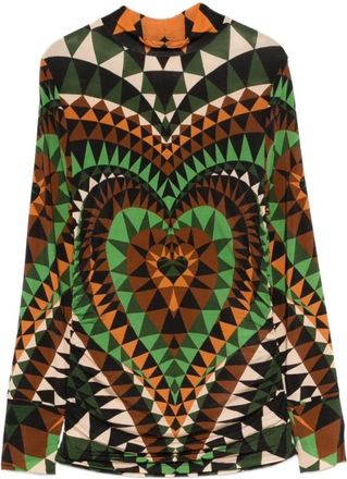 Farm Rio Farm Rio, Femme, Pulls, Multicolore, Taille: 36 FR Pull &agrave; col roul&eacute;