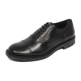 Tod's Homme, Chaussures, Noir, Taille: 39 1/2 EU Francesina Formale Gomma