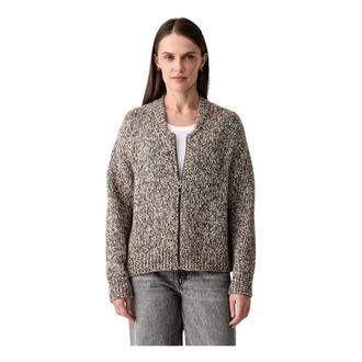 Marc O'Polo Gilet zipp&eacute; - Femme - Pulls - Brun - Taille: 40 FR