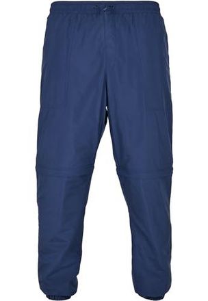 Urban Classics Zip Away Track Pants Pantalon de survtement, Bleu foncé, XL Homme