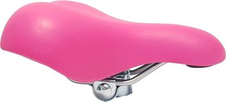 DDK Fahrrad Sattel City Trekking Bike Lady Sitz Beach Cruiser pink inkl. Kloben M&auml;dchen Jugend Sattel