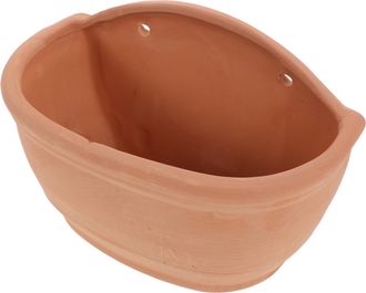 Milisten Tontöpfe Wandblumentopf blumenkübel Tontopf für die Wandmontage Wandblumenvase Blumentopf zum Aufhängen an der Wand Blumentöpfe an der Wand montiert s