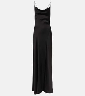 SIMKHAI Robe longue Finley en satin