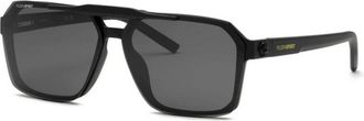 Plein Sport Homme, Accessoires, Noir, Taille: 58 MM Lunettes de soleil