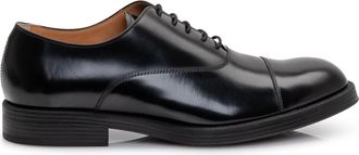 Tod's Homme, Chaussures, Noir, Taille: 41 1/2 EU Chaussures &agrave; Lacets en Cuir