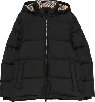 Burberry Logo-patch Puffer Jacket