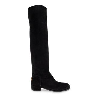 Dolce & Gabbana Lederstiefel - - Shoes - Damen - Schwarzk - 39 EU