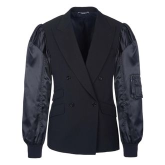 Dolce & Gabbana Blazer - - Jackets - Damen - Schwarzk - 2XL