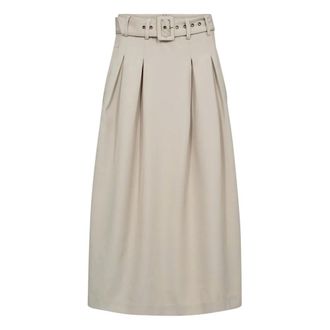Co'Couture Femme, Jupes, Beige, Taille: 38 FR Lunacc Rokken 44013