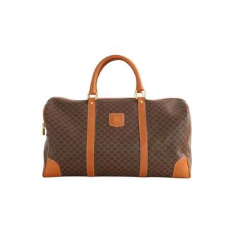 Celine Sac de voyage Boston en cuir marron