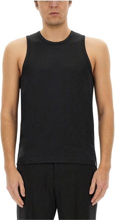 Courr&egrave;ges Homme, Tops, Noir, Taille: S Sport Interlock Tank Top