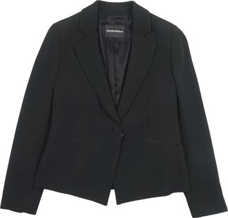 Emporio Armani Femme, Vestes, Noir, Taille: 38 FR Blazers