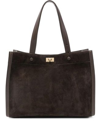 Anya Hindmarch sac cabas Mortimer à empiècements - Marron