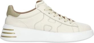 Hogan Femme, Chaussures, Blanc, Taille: 38 1/2 EU Baskets