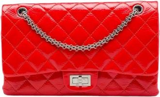 Chanel Sac bandouli&egrave;re vintage doccasion - Femme - Pre-owned - Rouge - Taille: ONE Size