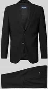 Daniel Hechter Anzug mit Reverskragen und B&uuml;gelfalte