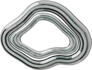 Broste Copenhagen Broste Copenhagen Nordic Sea Untersetzer 2er Set in der Farbe Soft Blue aus reaktiv glasiertem Steingut, 25x19cm, 14533506