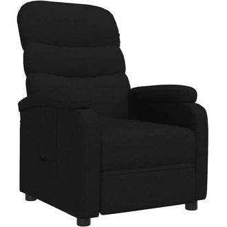 vidaXL Relaxsessel Schwarz Stoff Vidaxl