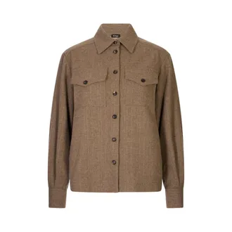 Kiton Damen, Jacken, Braun, MGr&ouml;&szlig;e