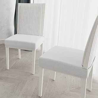 Italian Bed Linen MB Home Basic, Stuhlhusse, Weiß