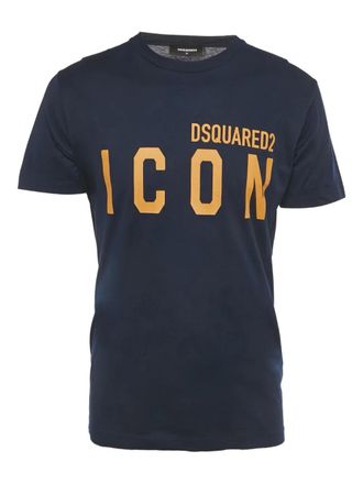 Dsquared2 t-shirt &agrave; logo imprim&eacute; - Bleu