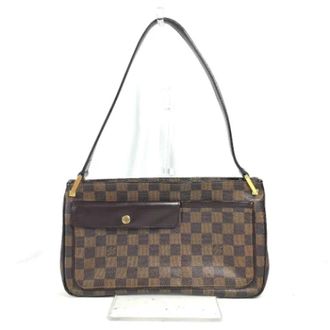 Louis Vuitton Pre-owned Toile sacs-louis-vuitton - Femme - Pre-owned - Brun - Taille: ONE Size