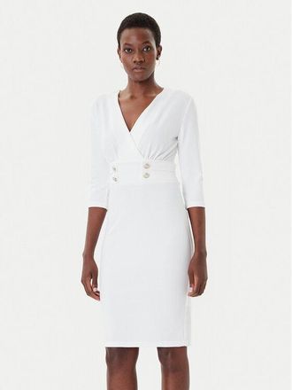 Rinascimento Rinascimento Coctailkleid CFC0126151003 Wei&szlig; Slim Fit