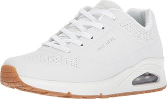 Skechers UNO Stacre Herren-Sneaker, Wei&szlig; (White Wht), 37 EU