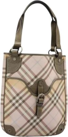 Burberry Pre-owned Plastique sacs-main - Femme - Pre-owned - Rose - Taille: ONE Size