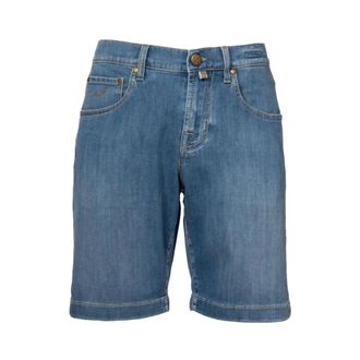 Jacob Cohen Baumwoll-Bermuda-Shorts im 5-Pocket-Stil - - Shorts - Herren - Blau - W31