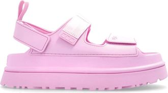 UGG Ugg, Femme, Chaussures, Rose, Taille: 38 EU Sandales &agrave; plateforme Goldenglow